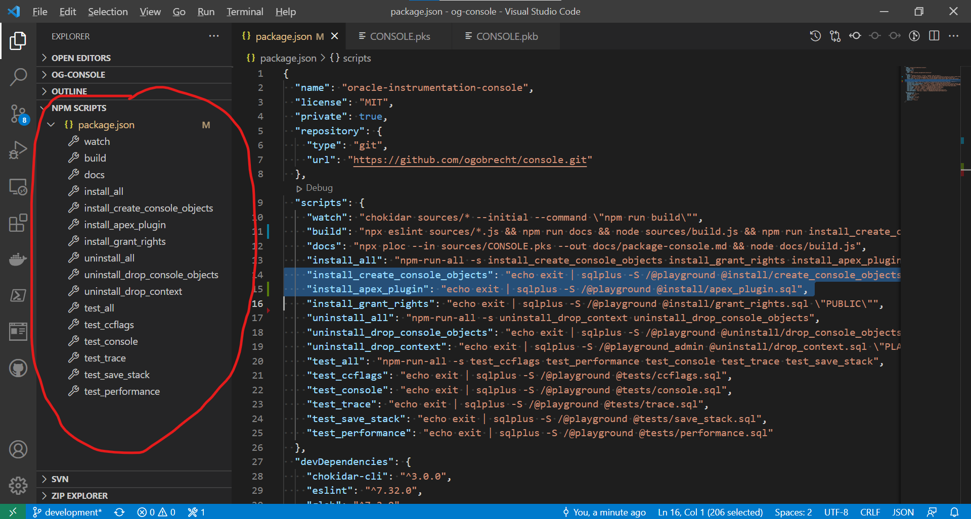 Generate APEX Plug ins On The Command Line